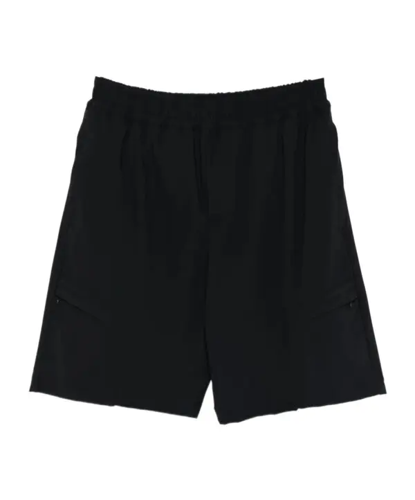 Eleventy Elastic Waistband Shorts With Zippered Pockets