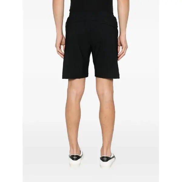 Eleventy Elastic Waistband Shorts With Zippered Pockets