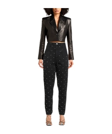 Isabel Marant Étoile Studded Tapered Jeans
