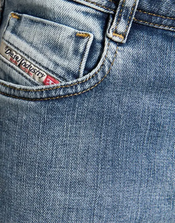 DIESEL® Mid-rise Flared Jeans - Blue