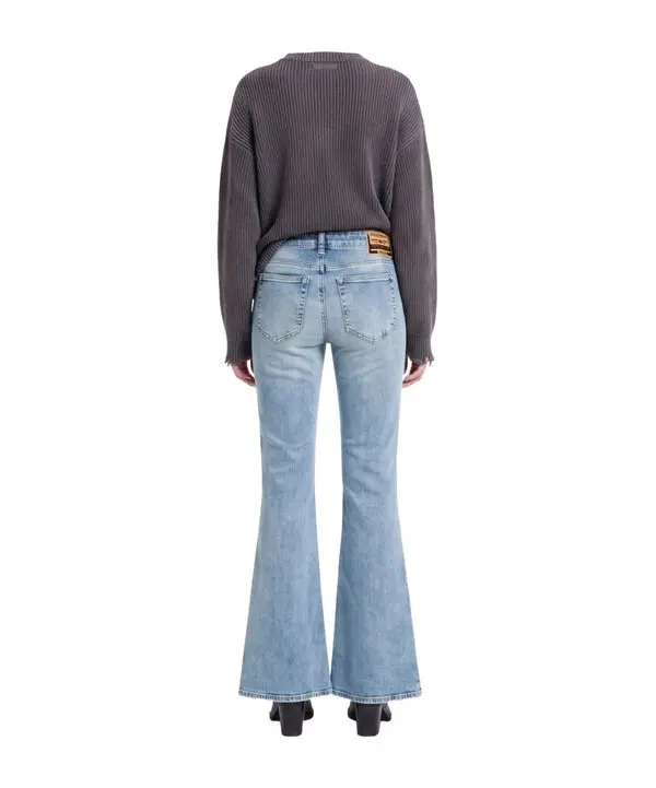 DIESEL® Mid-rise Flared Jeans - Blue