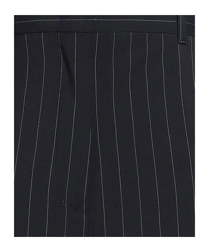 Max Mara Pinstriped Cool Wool Straight-leg Trousers