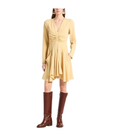 Isabel Marant Étoile V-neck Crepe Dress