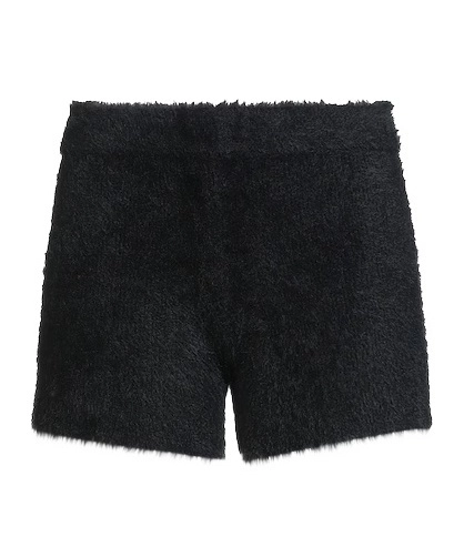 Jacquemus Soft Knit Shorts - Black