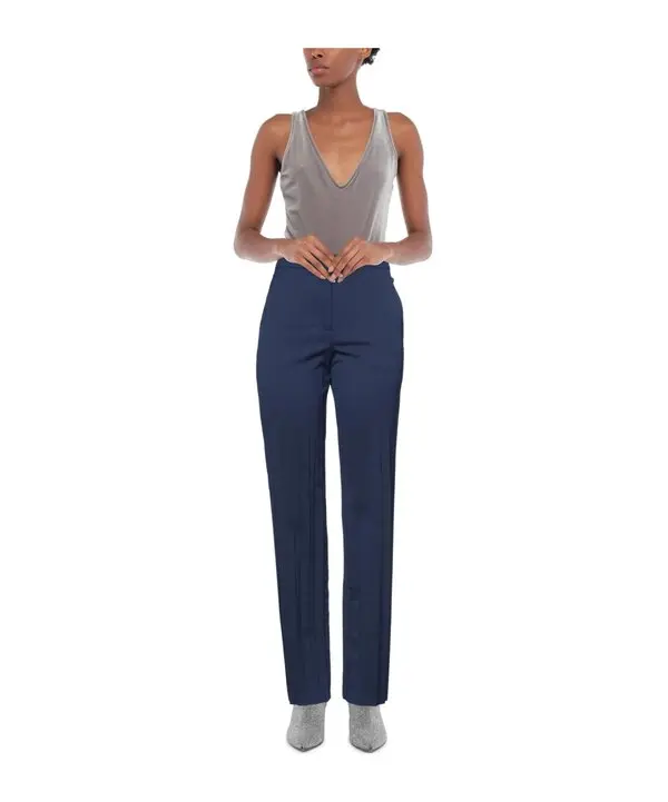 Sportmax Solid Color Casual Trousers
