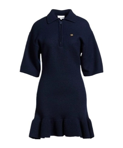 GANNI Solid-colored Wool Skirt