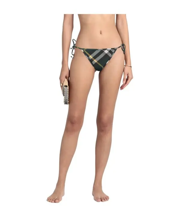 Burberry Checked Bikini Bottom