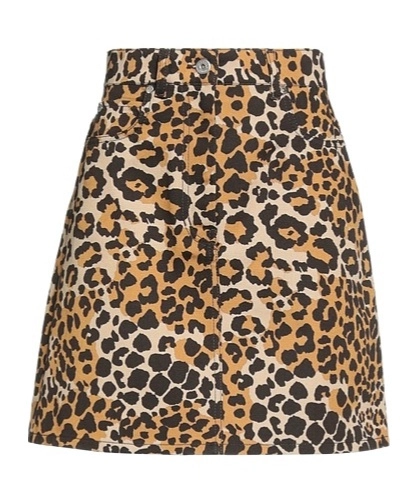 Max Mara Leopard Print A-line Dress