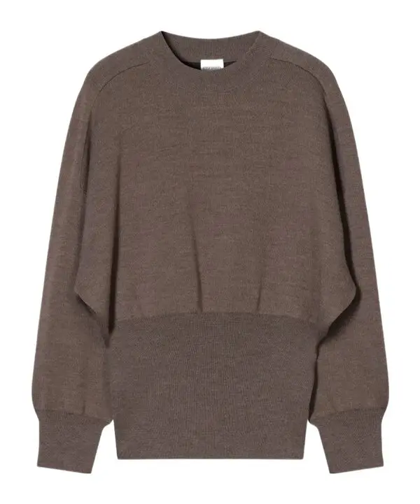 Closed Long-sleeve Crew-neck Sweater