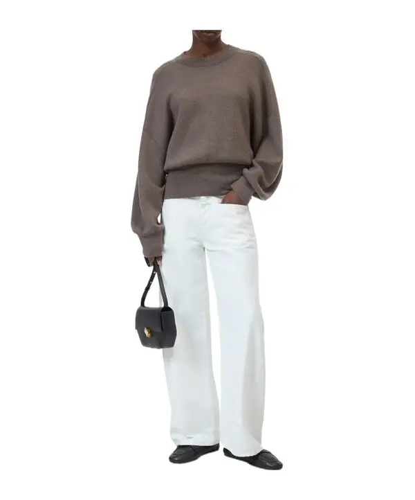 Closed Long-sleeve Crew-neck Sweater
