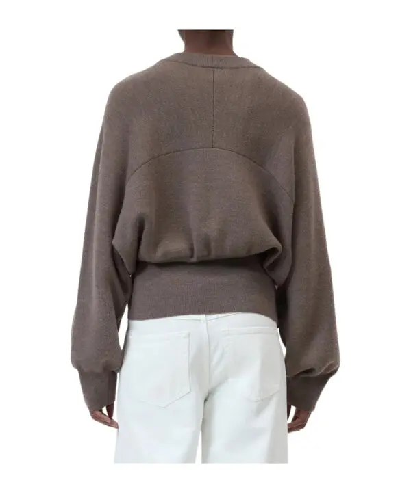 Closed Long-sleeve Crew-neck Sweater