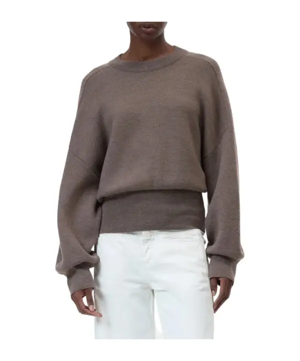 Closed Long-sleeve Crew-neck Sweater