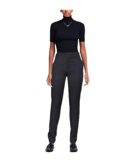 Saint Laurent Minimalist Solid Trousers
