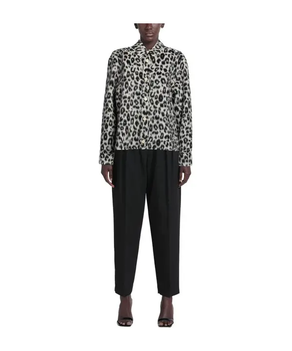 Isabel Marant Étoile Leopard-print Long-sleeve Shirt