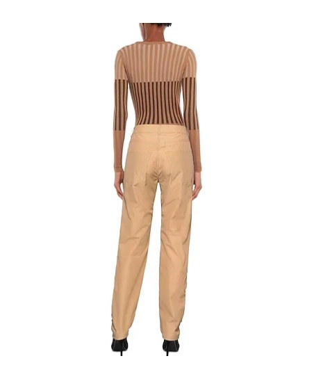 MAISON MARGIELA Tapered Trousers With Gathered Detail
