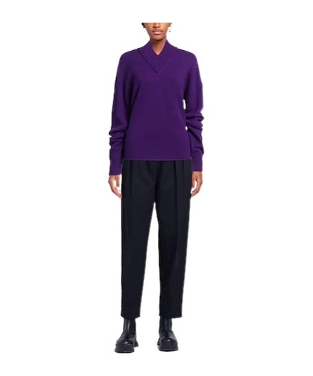 Sportmax Minimal Solid Knit Sweater