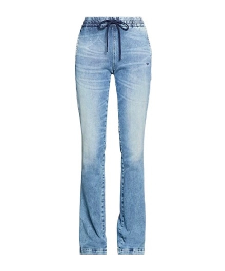 DIESEL® Stretch Wide Leg Jeans