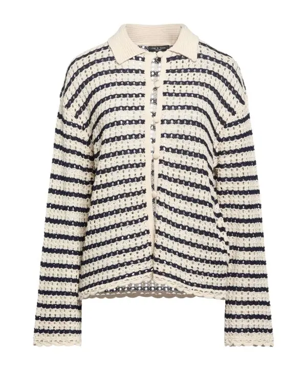 Rag & Bone Striped Long-sleeve Knit Sweater