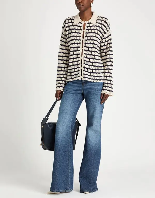 Rag & Bone Striped Long-sleeve Knit Sweater