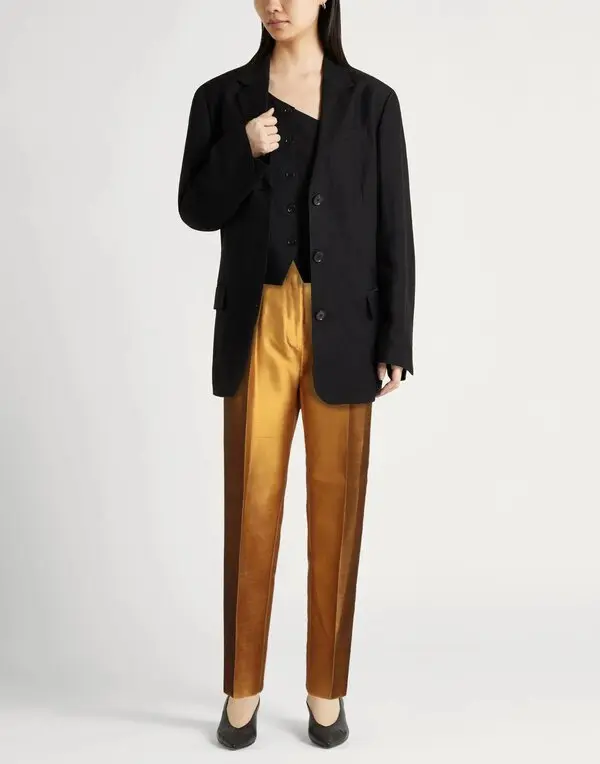 Max Mara Solid Color Straight-leg Pants