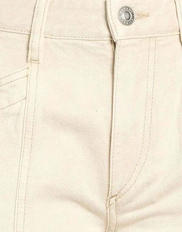 Isabel Marant Étoile Mid-rise Straight Trousers With Contrast Stitching