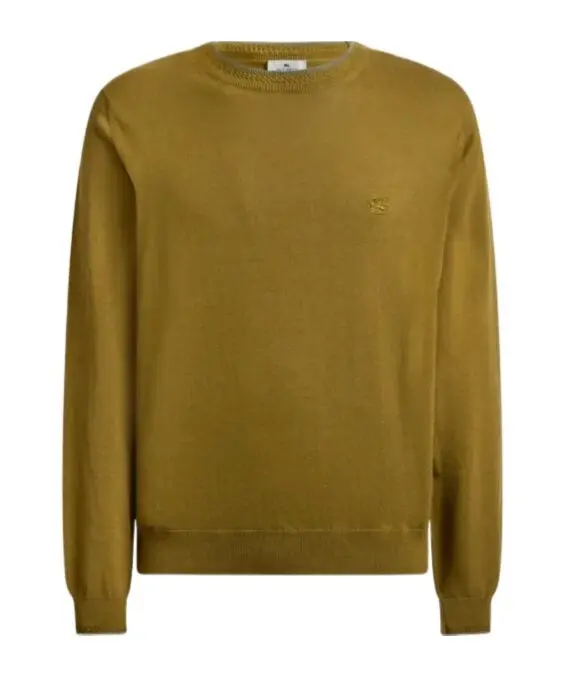 Etro Pegaso Embroidered Jumper - Brown