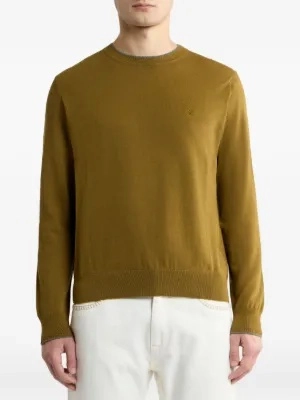 Etro Pegaso Embroidered Jumper - Brown