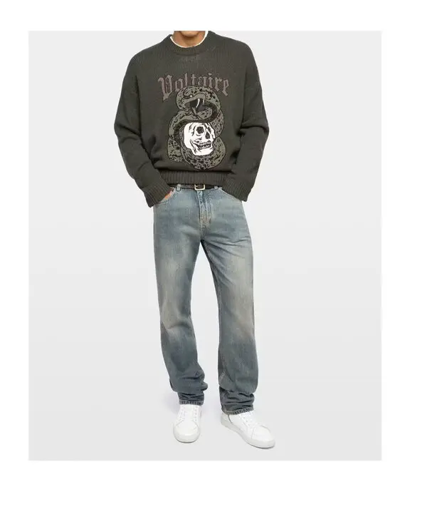 Zadig&Voltaire Marko Snake-motif Sweater