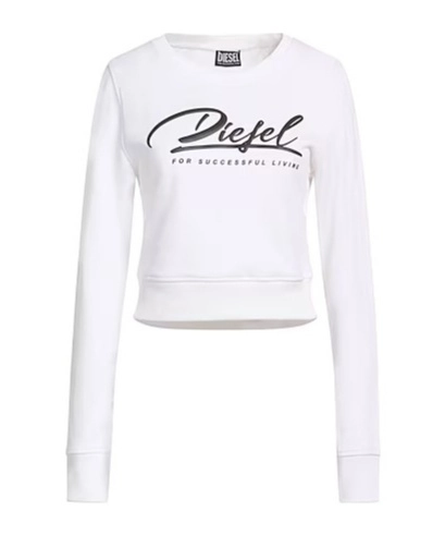 DIESEL® Printed Crewneck Sweatshirt