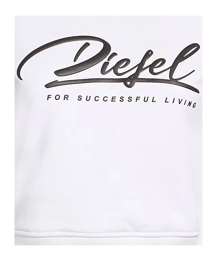 DIESEL® Printed Crewneck Sweatshirt