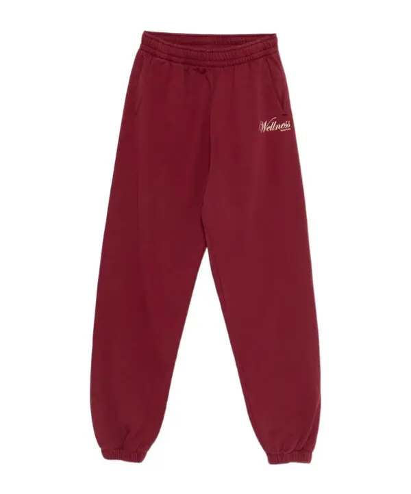 SPORTY  RICH Soho Logo Track Pants