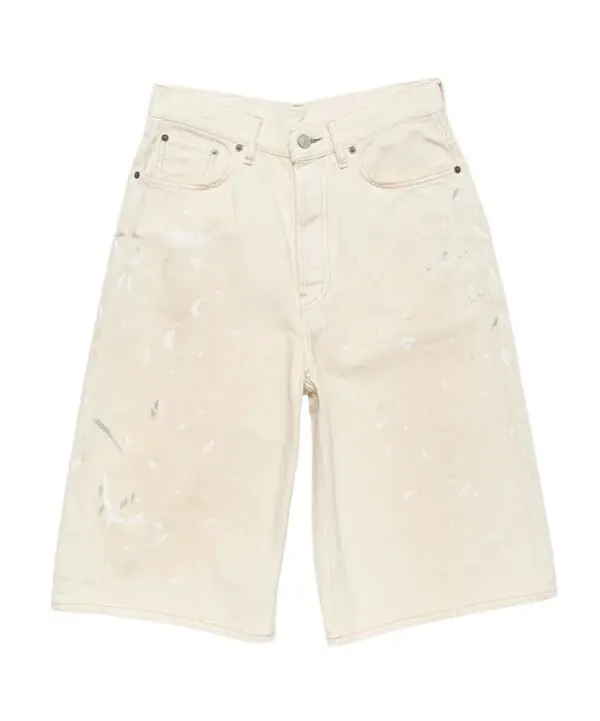Acne Studios Distressed Denim Shorts