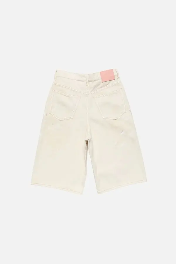 Acne Studios Distressed Denim Shorts