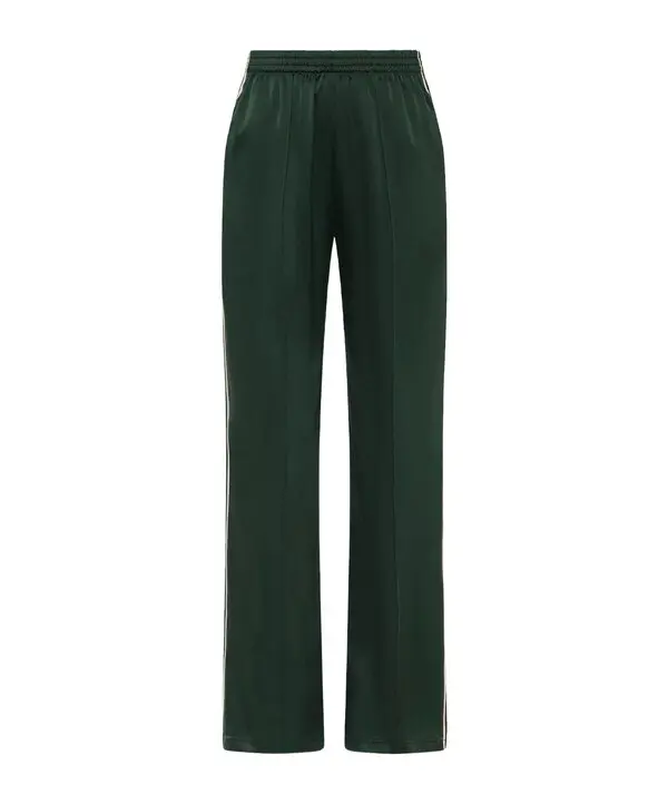 The Upside Marnie Wide-leg Silk Trousers