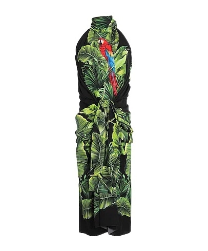 Dolce & Gabbana Sleeveless Printed Crepe Dress