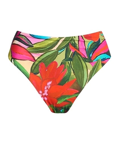 Farm Rio Floral Print Brazilian Bikini Set - Green