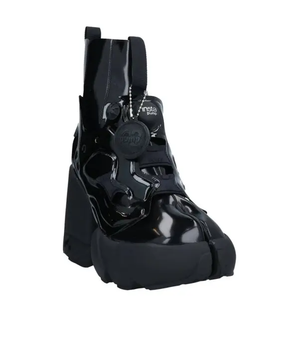 REEBOK X MAISON MARGIELA Leather Ankle Boots - Black