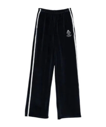 SPORTY  RICH Side-stripe Logo-detail Track Pants