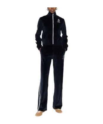 SPORTY  RICH Side-stripe Logo-detail Track Pants