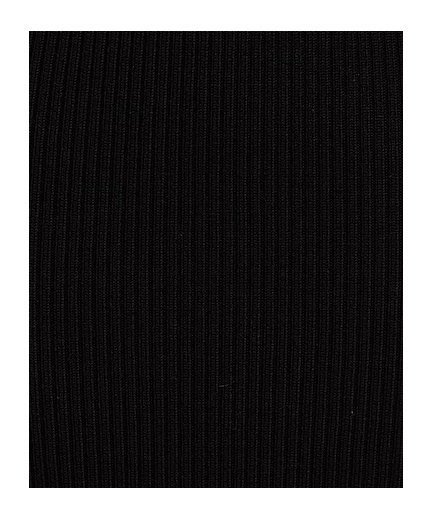 Sportmax Slim-fit Ribbed Knit Long Sleeve Midi Dress