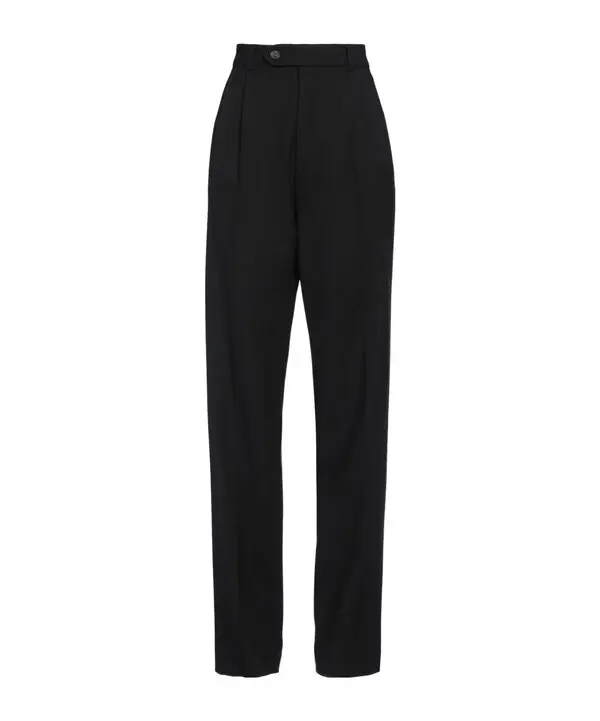 Sportmax Solid Color Casual Trousers