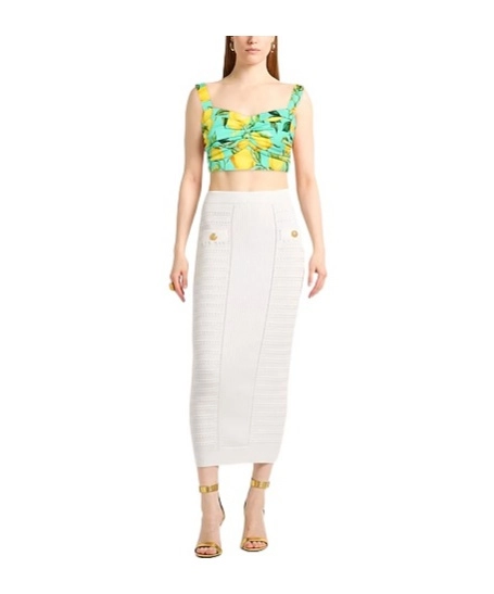Dolce & Gabbana Fitted Crop Top