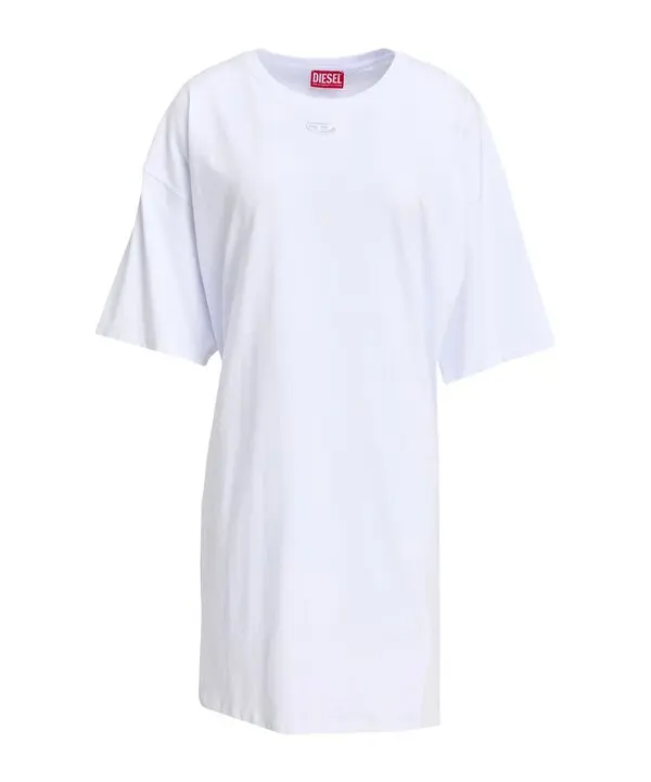 DIESEL® Oversized T-shirt Dress With Tie Detail