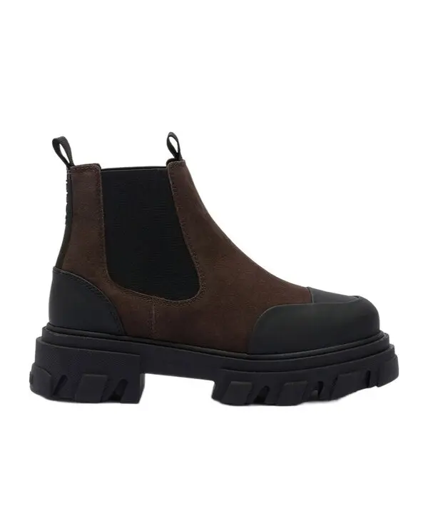 GANNI Chelsea Boots - Brown