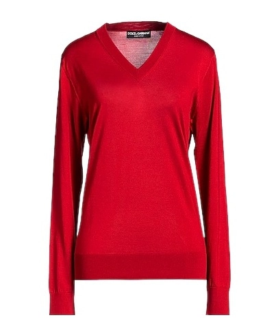 Dolce & Gabbana V-neck Lightweight Knit Sweater