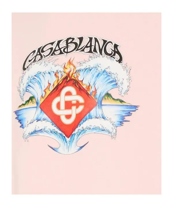 Casablanca Graphic-print Crew-neck Sweatshirt