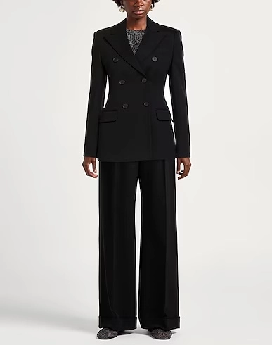 Sportmax Minimal Double-breasted Blazer