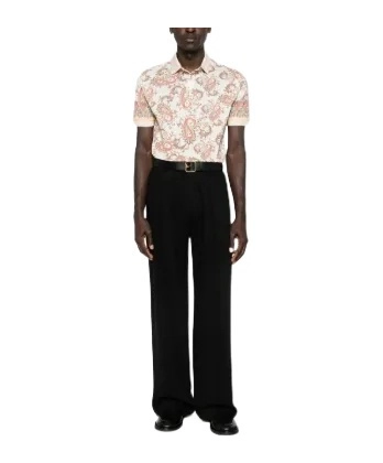 Etro Paisley-print Polo Shirt