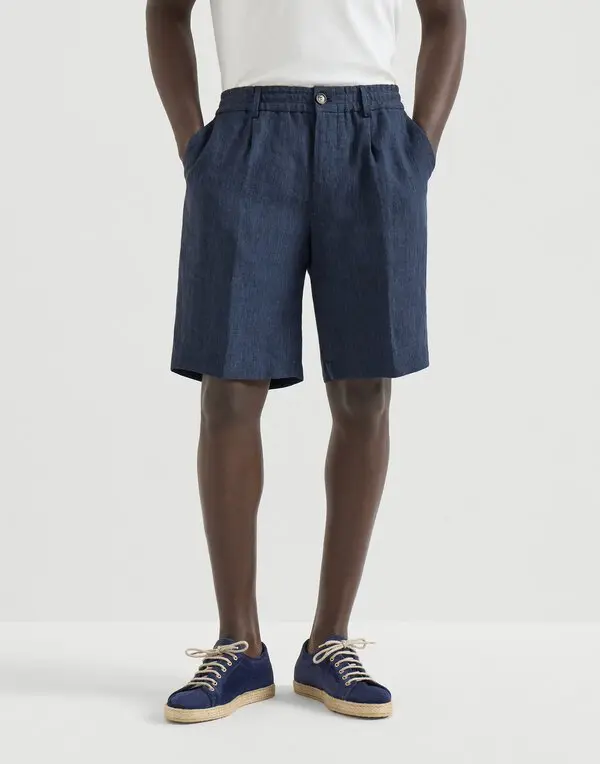 Brunello Cucinelli Délavé Bermuda Shorts