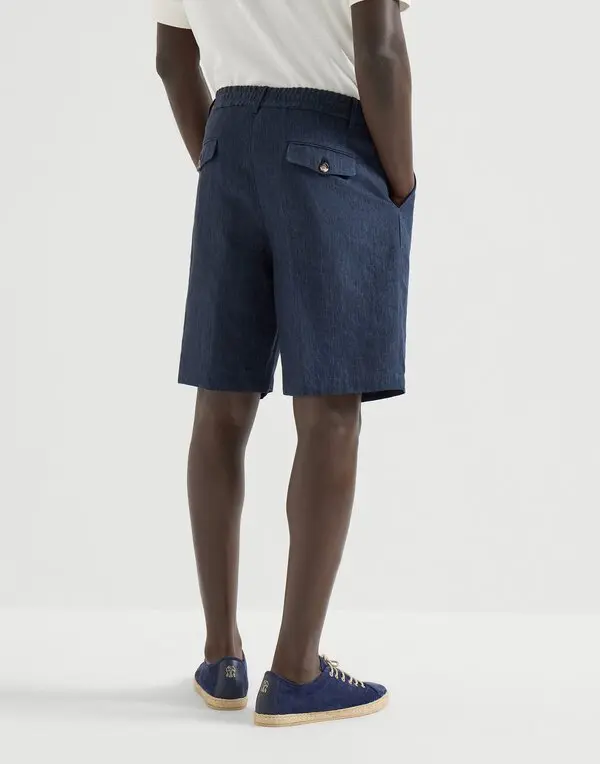 Brunello Cucinelli Délavé Bermuda Shorts